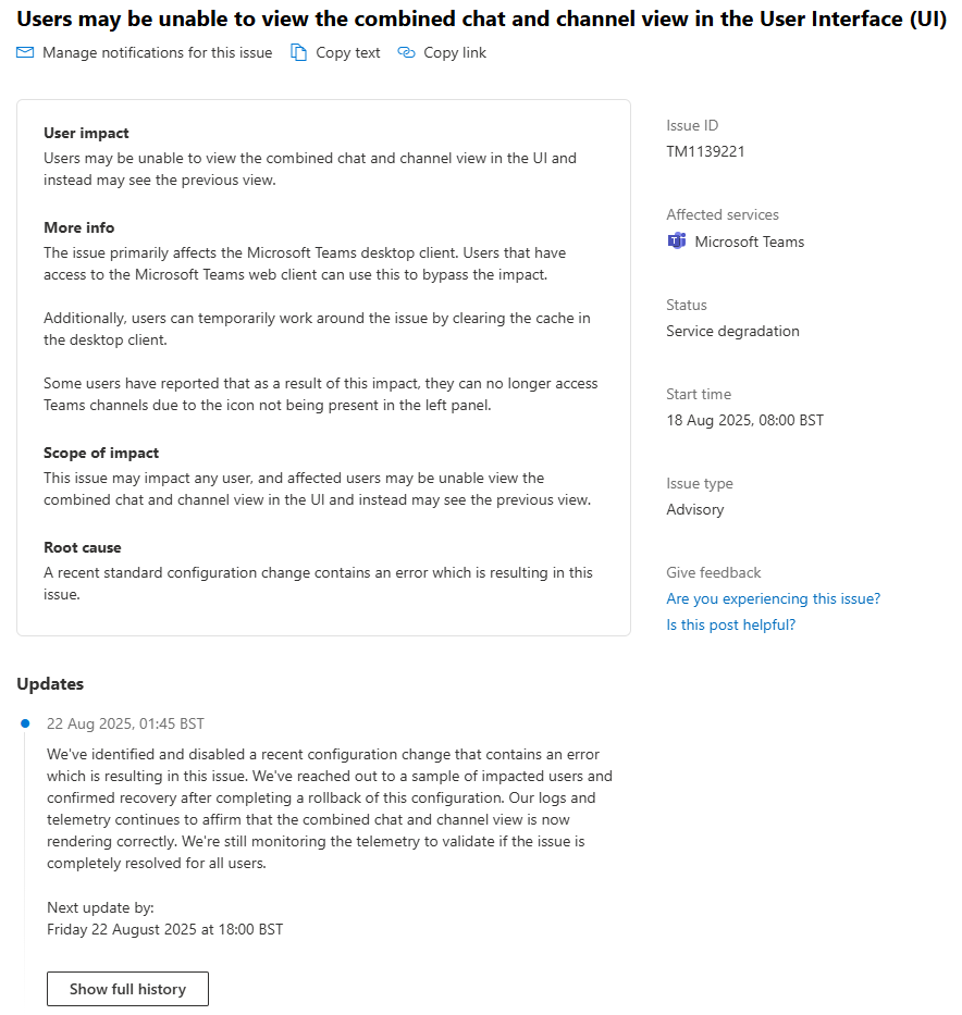 Why cant I find any Channels in teams anymore? - Microsoft Q&A