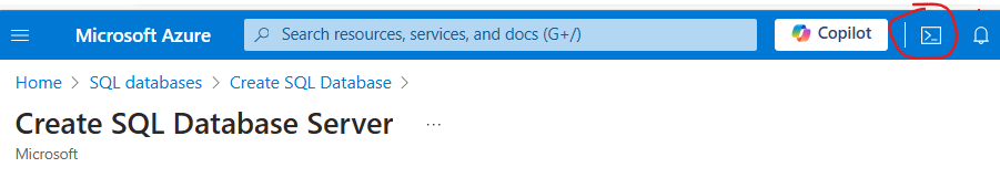 no location is displayed while creating a SQL database in Azure ...
