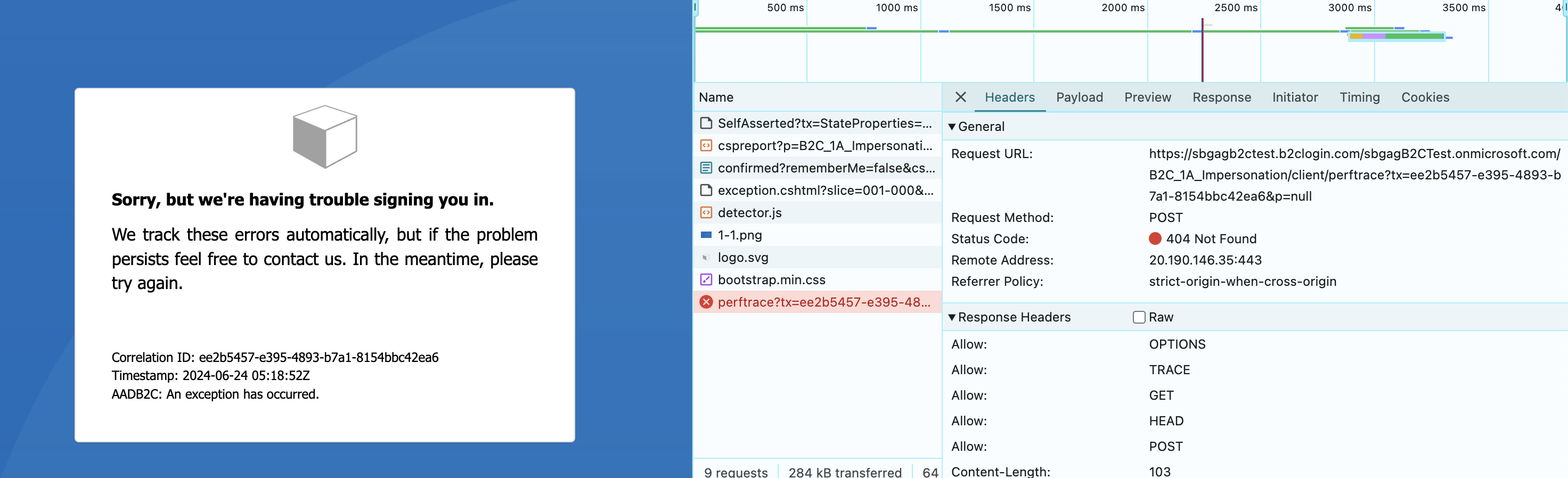 Azure AD B2C User impersonation - Microsoft Q&A