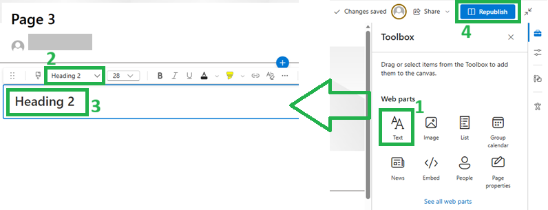 sharepoint page - create link from bottom page back to top? - Microsoft Q&A