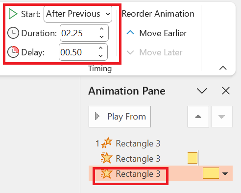 Quickly copy animation to itself - Microsoft Q&A