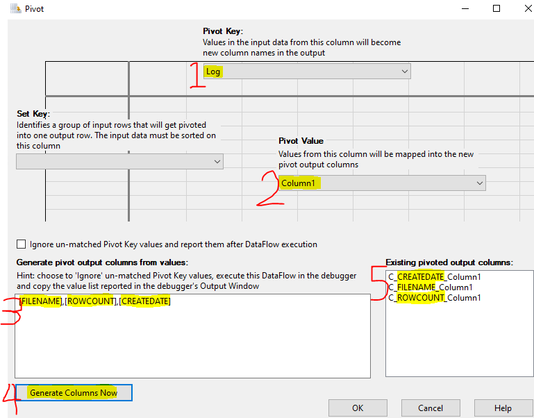 How to parse 3 rows in a file to a 1 row in a table with 3 columns - Microsoft Q&A