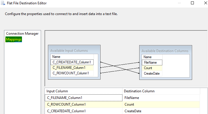 How to parse 3 rows in a file to a 1 row in a table with 3 columns - Microsoft Q&A