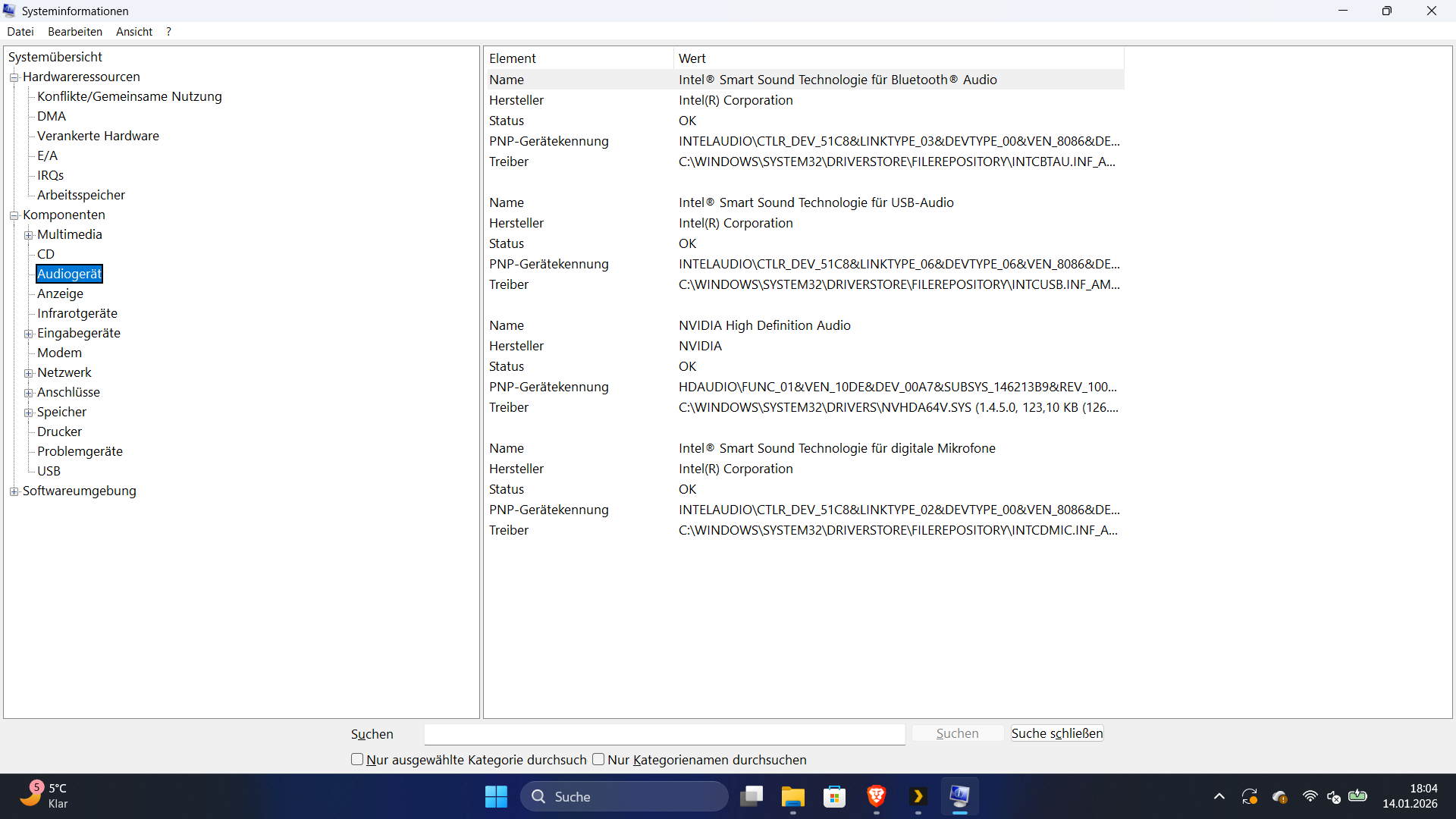 No audio output after Windows 11 clean install on MSI laptop – only ...