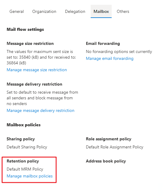 RetentionHoldEnabled and Retention Policy - Microsoft Q&A
