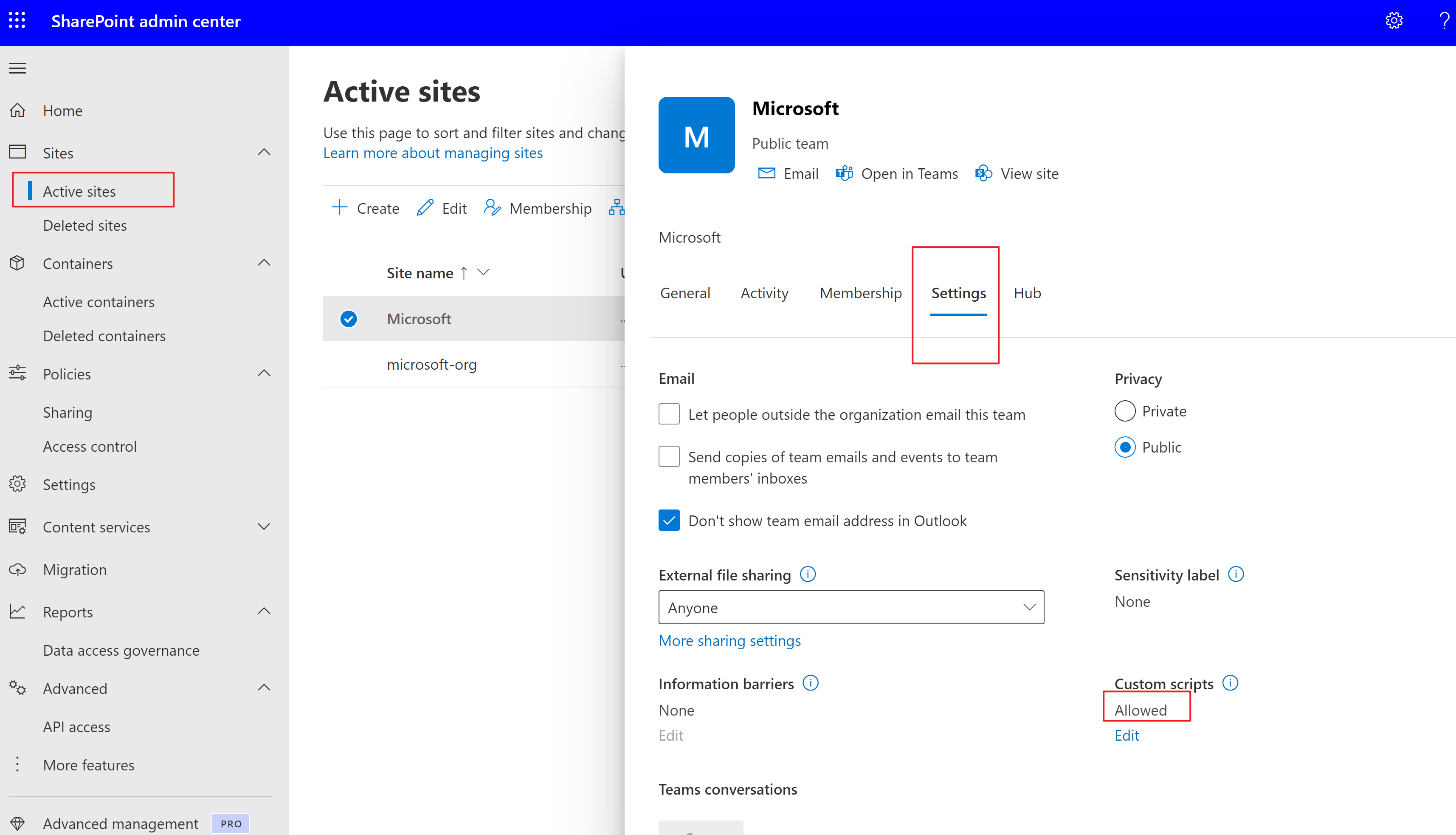 In SharePoint Online, Access Denied issue when applying site template ...
