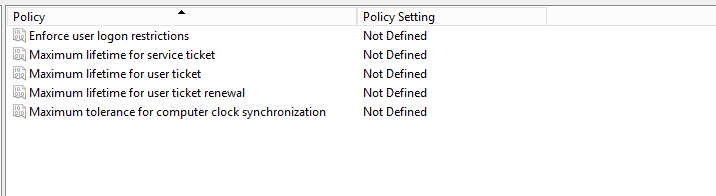 Need to disable NTLM however doing so also affecting RDP services ...