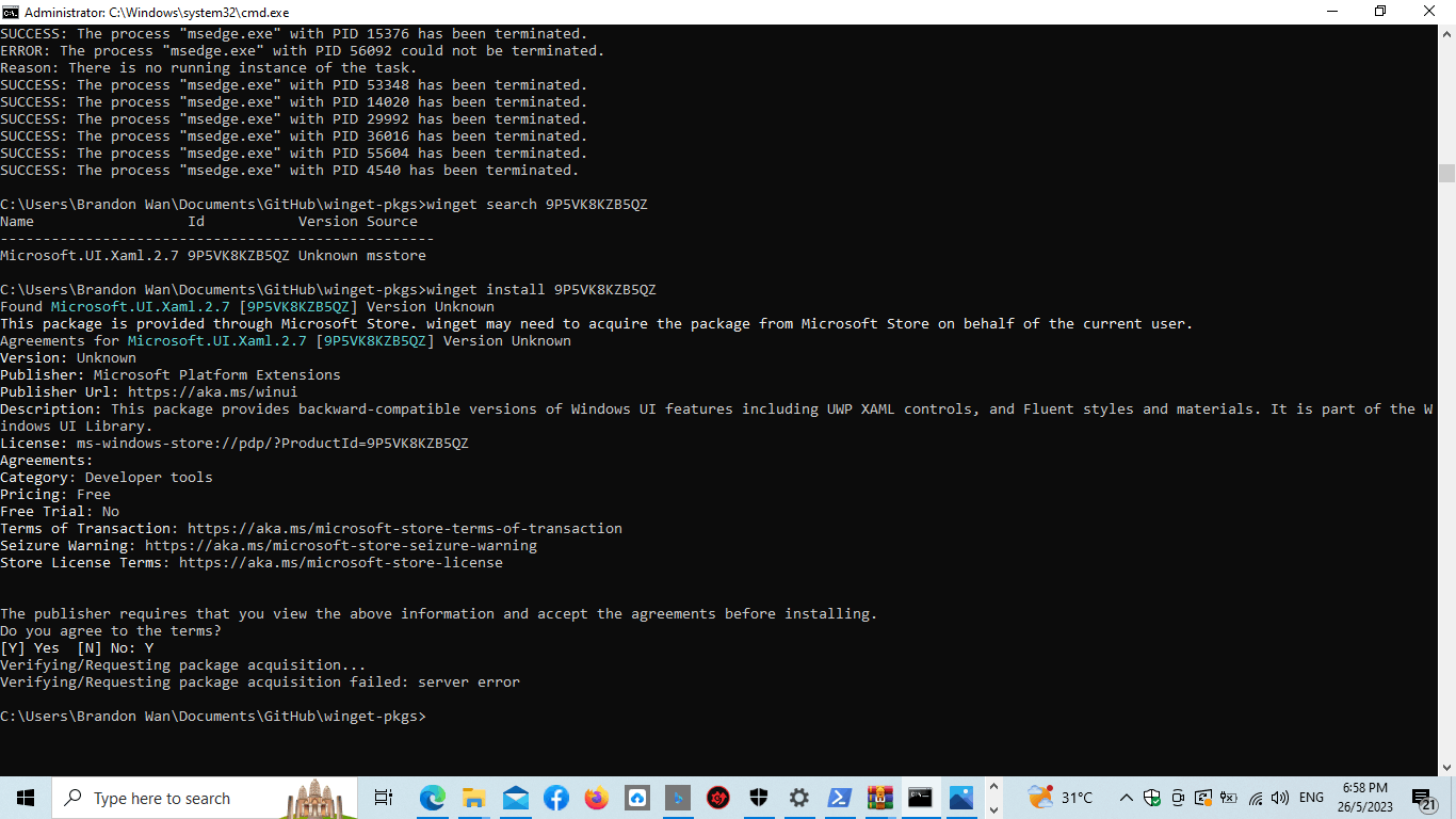 How do I get Microsoft.UI.Xaml.2.7_7.2208.15002.0_x64__8wekyb3d8bbwe appx package? - Microsoft Q&A