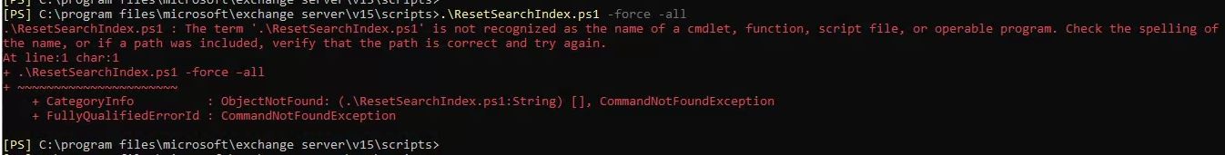 [Migrated from MSDN Exchange Dev]problem with search index on exchange ...