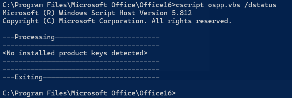 Remove old Office 2019 license after upgrade to 2024 - Microsoft Q&A