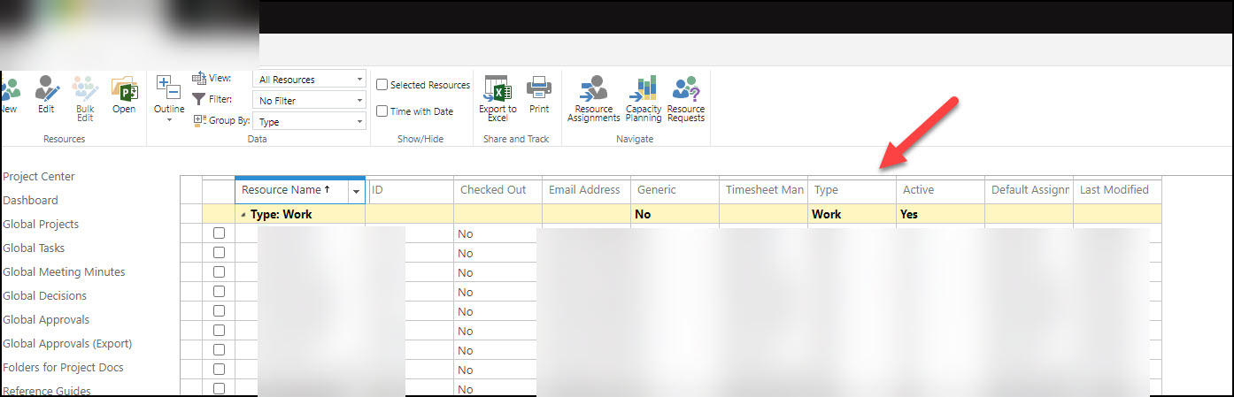 How to add a Job title column to the Resource center in PWA Site ...