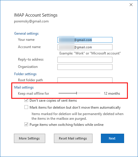 The message store has reached its maximum size. - Microsoft Q&A