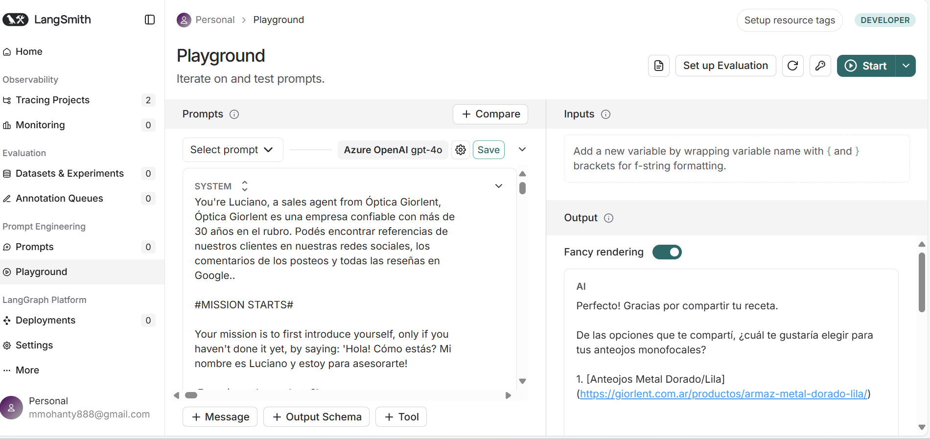 Chat Completions Returning Gibberish on GPT-4o Deployments - Microsoft Q&A