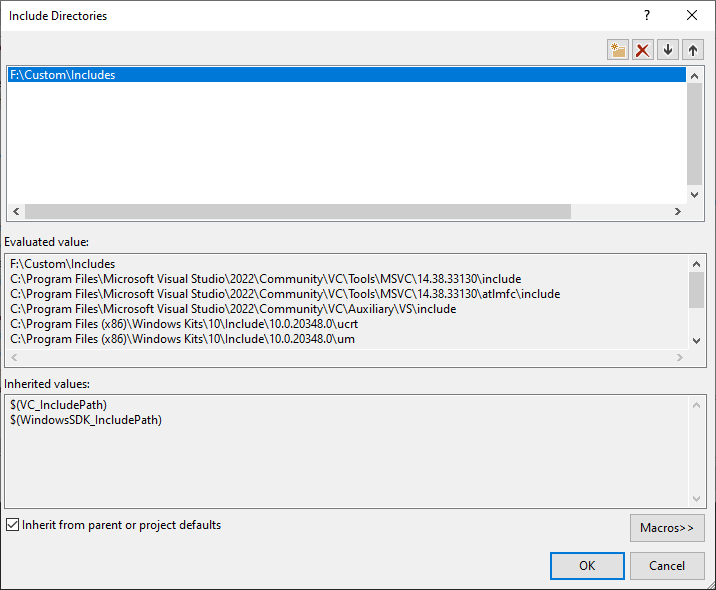 Is There A Feature To Link Additional Include Directories From A Document Microsoft Qanda