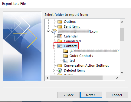 Extracting End Users Contacts - Microsoft Q&A