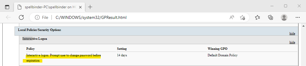 How to configure password expiration notification for domain users ...
