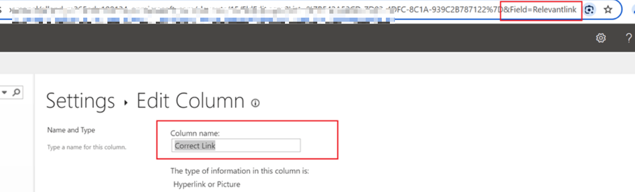 How to change column display name in Microsoft Lists - Microsoft Q&A