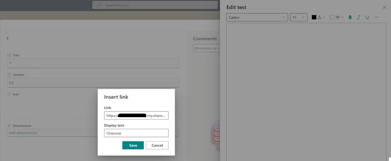 SP list column URL will not stay clickable - Microsoft Q&A