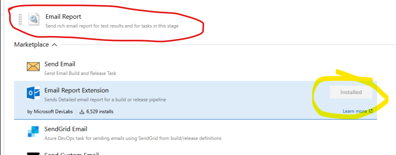 Email Report Extension not giving the option to add - Microsoft Q&A