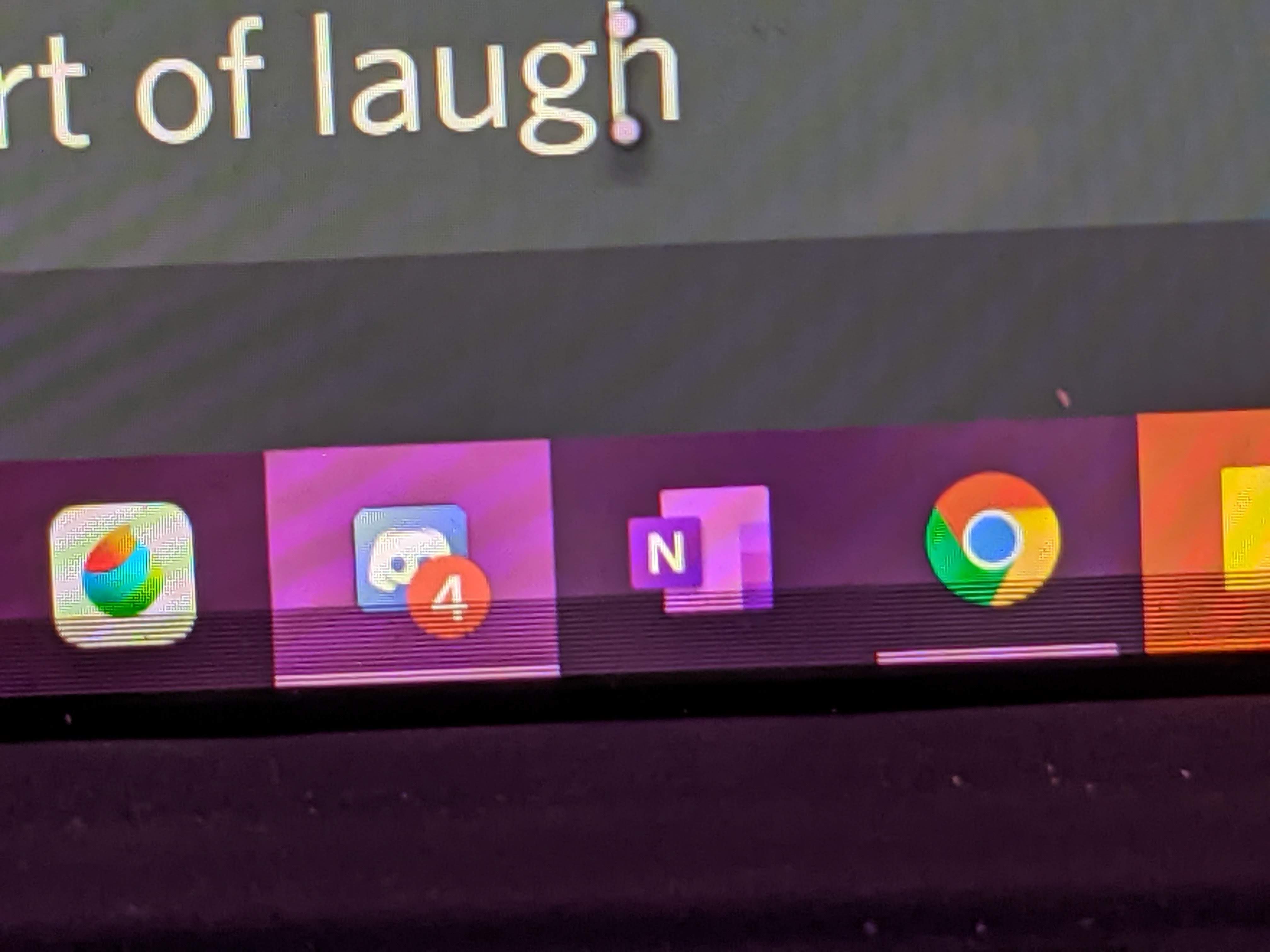 Distortion at bottom of surface pro 4 screen - Microsoft Q&A