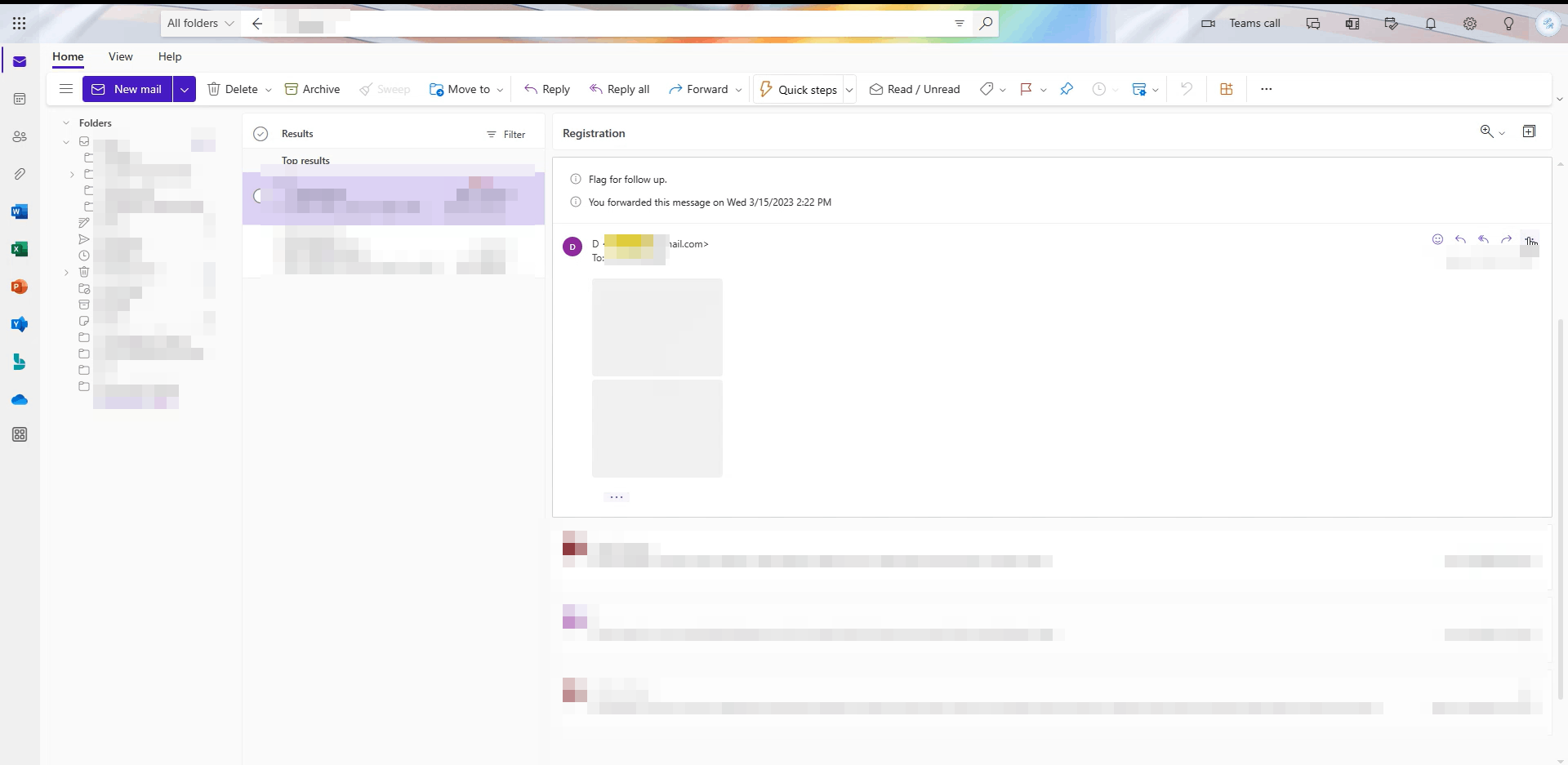 In Outlook, images are sometimes greyed out or little boxes with Xs ...