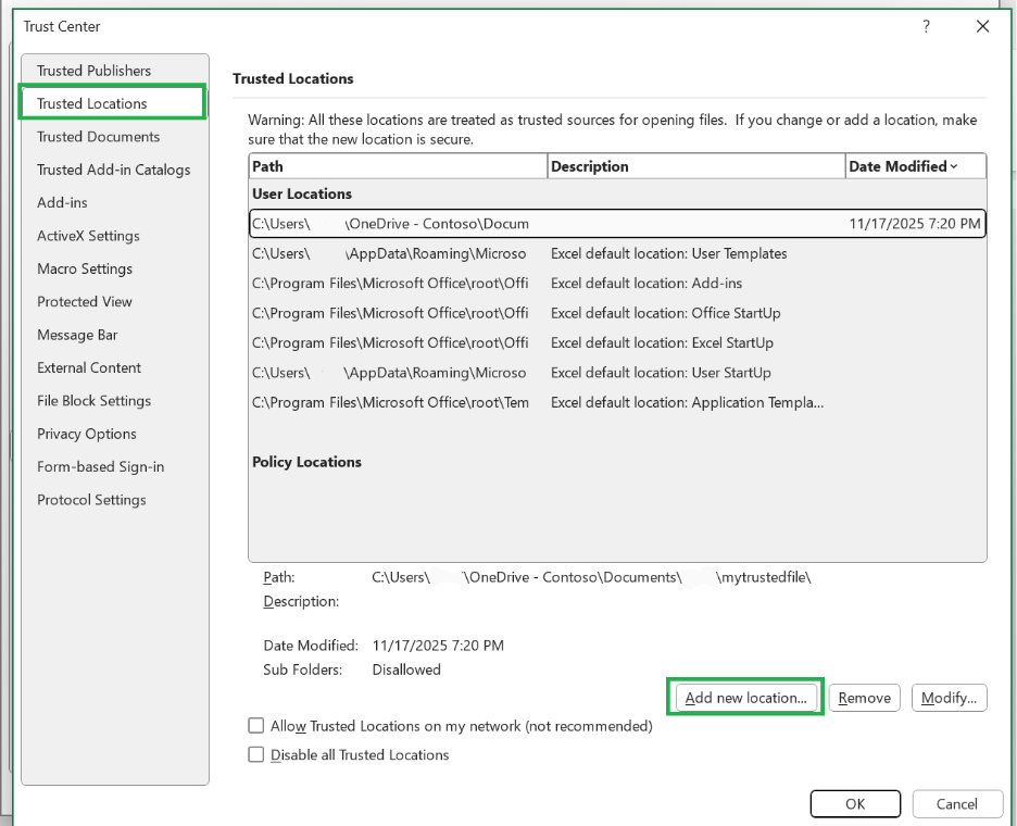 How do I unblock macros in a single file? - Microsoft Q&A