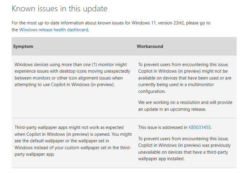 Windows 11 23H2 update on Fujitsu - Microsoft Q&A