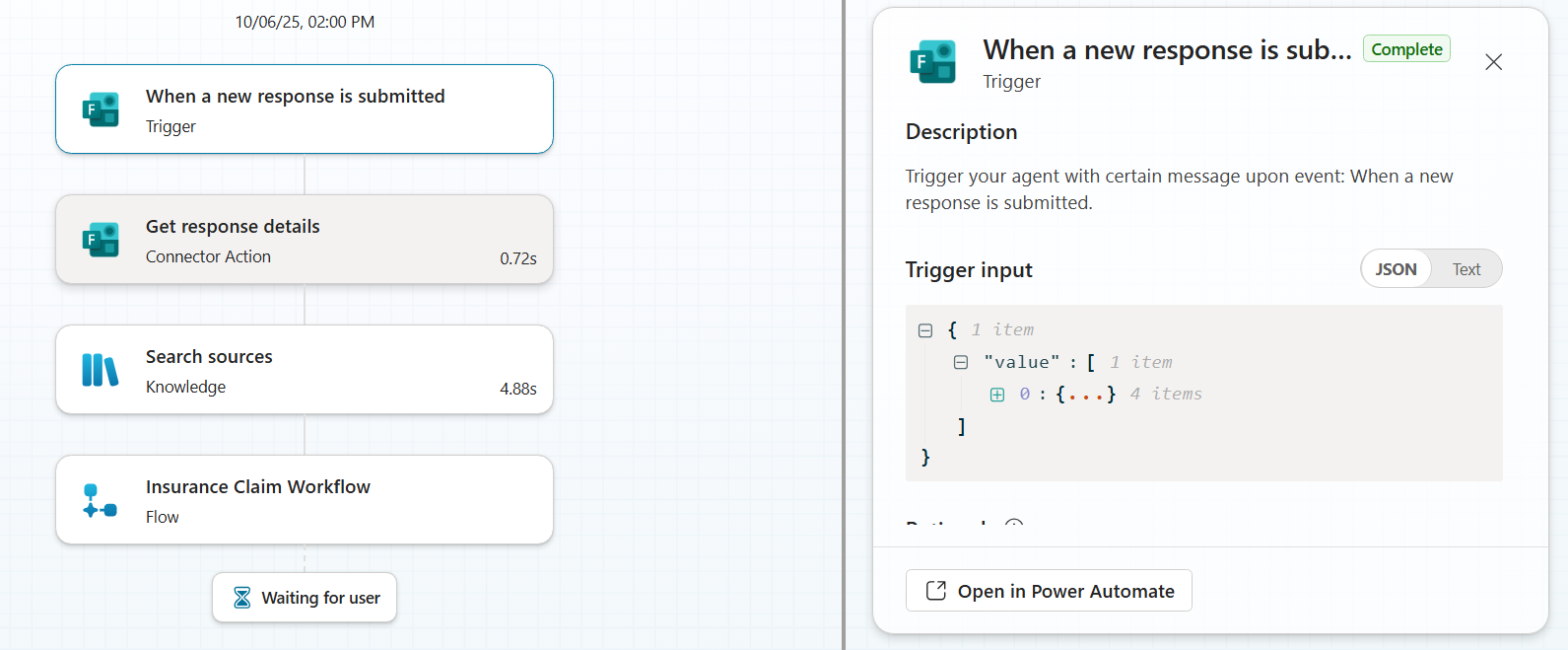 Start and Wait Action not working in agents when the agent is published ...