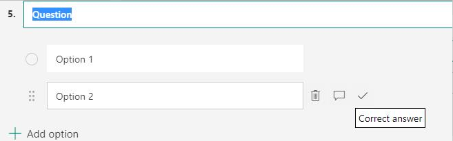 Show answer in forms - Microsoft Q&A