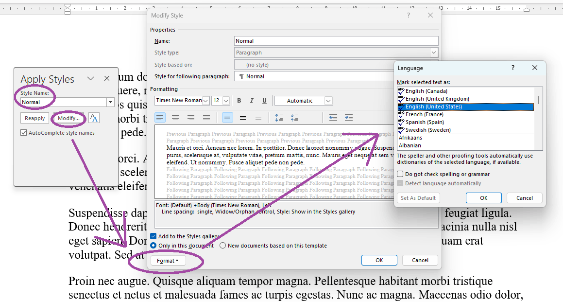 Word spellcheck flagging half of a correctly spelt word - Microsoft Q&A