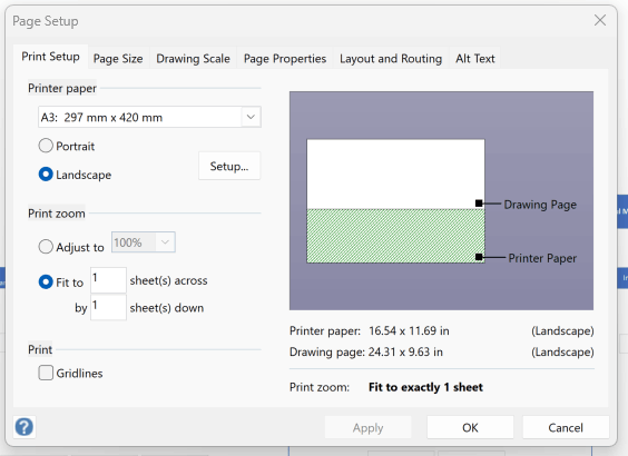 Printing Visio on A3 - Microsoft Q&A