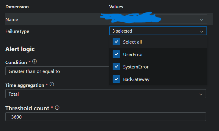 Unable to create an alert rule for the metric 'Elapsed Time Pipeline Runs Metrics' - Microsoft Q&A