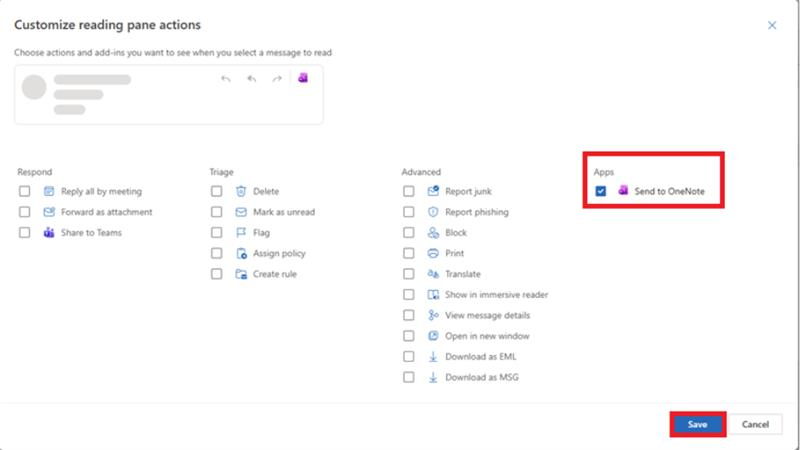 How to send email from web version of outlook to onenote - Microsoft Q&A