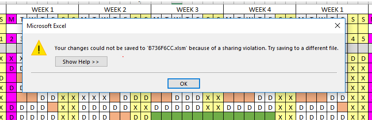 Excel file stored in Sharepoint 2019 Library shows error message ...