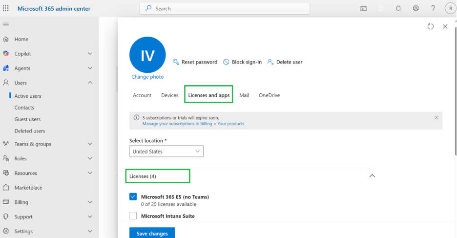 office 365 admin center - Microsoft Q&A
