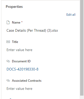 SharePoint Online + Document IDs - Microsoft Q&A