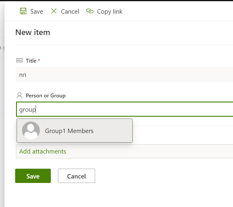 SharePoint list 'Person or Group' column type cannot find persons - Microsoft Q&A