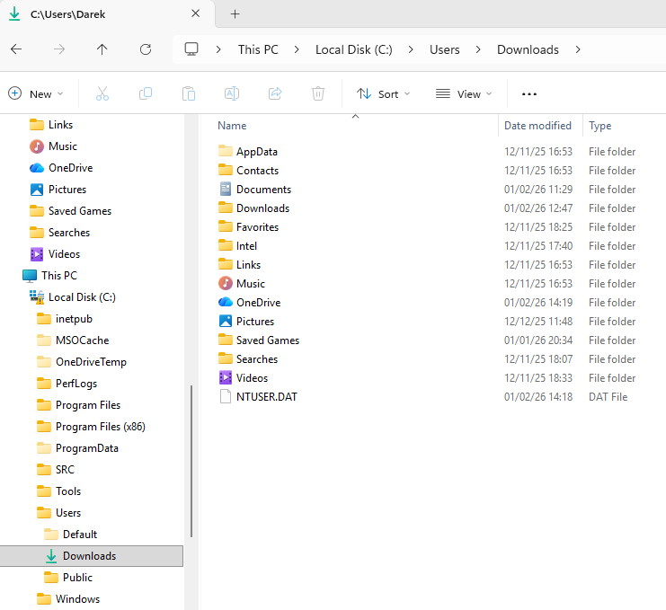 Unable to change my default DOWNLOAD folder - Microsoft Q&A