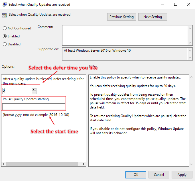 Wsus policy for company and outside - Microsoft Q&A