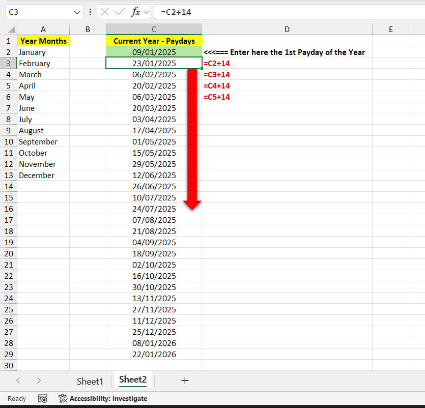 How do I use conditional formatting on a linear calendar? - Microsoft Q&A