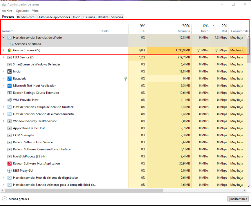 Problema con Servicio de cifrado CryptSvc y DoSvc Optimización de ...