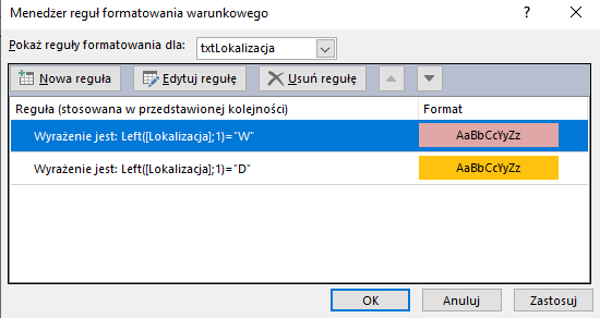 Left Function Does Not Work In Conditional Formatting In Access Runtime 2016 Microsoft Qanda