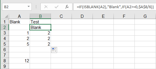 Excel - Using IF to check if a cell is blank - Microsoft Q&A