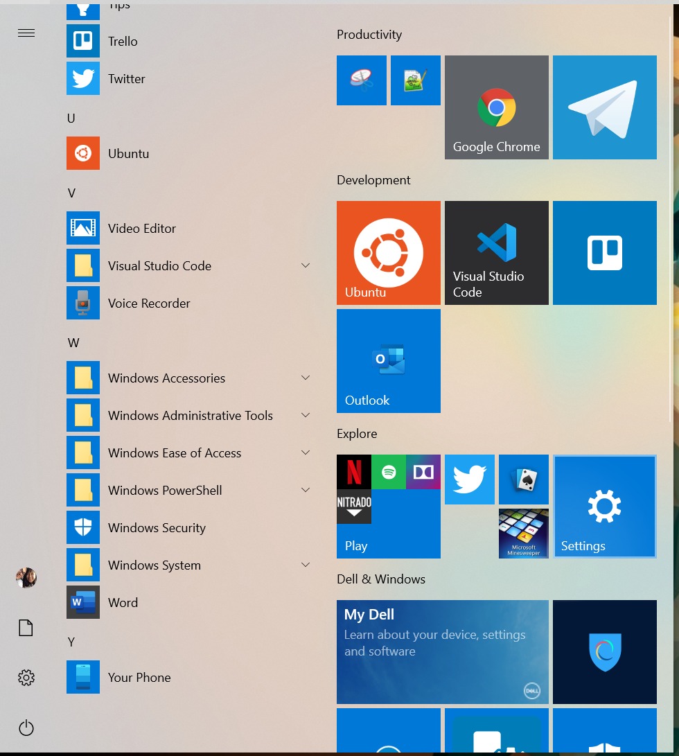 Start Menu fonts and icons are Magnified - Microsoft Q&A