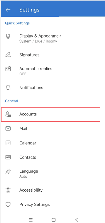 How do I change the display name in Outlook for Androids ? - Microsoft Q&A