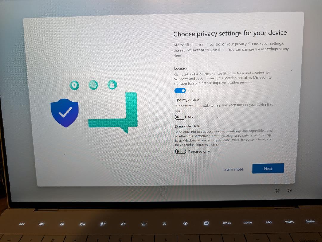 The "Choose Privacy Settings" Screen keeps coming up at start-up. How ...