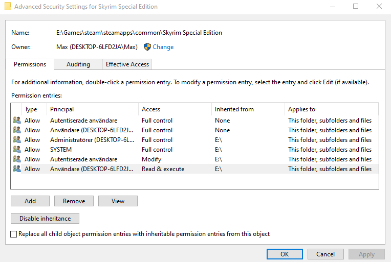 Windows 10 not recognising admin access on the only user account on the ...