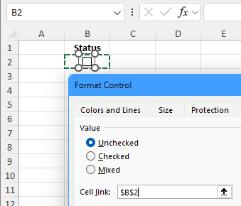 Error viewing checkbox - Microsoft Q&A