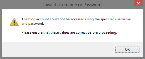 Invalid username or password - Microsoft Q&A