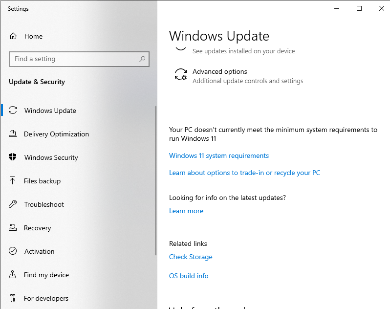 how to i update to windows 11 if i meet all requirements but it still ...